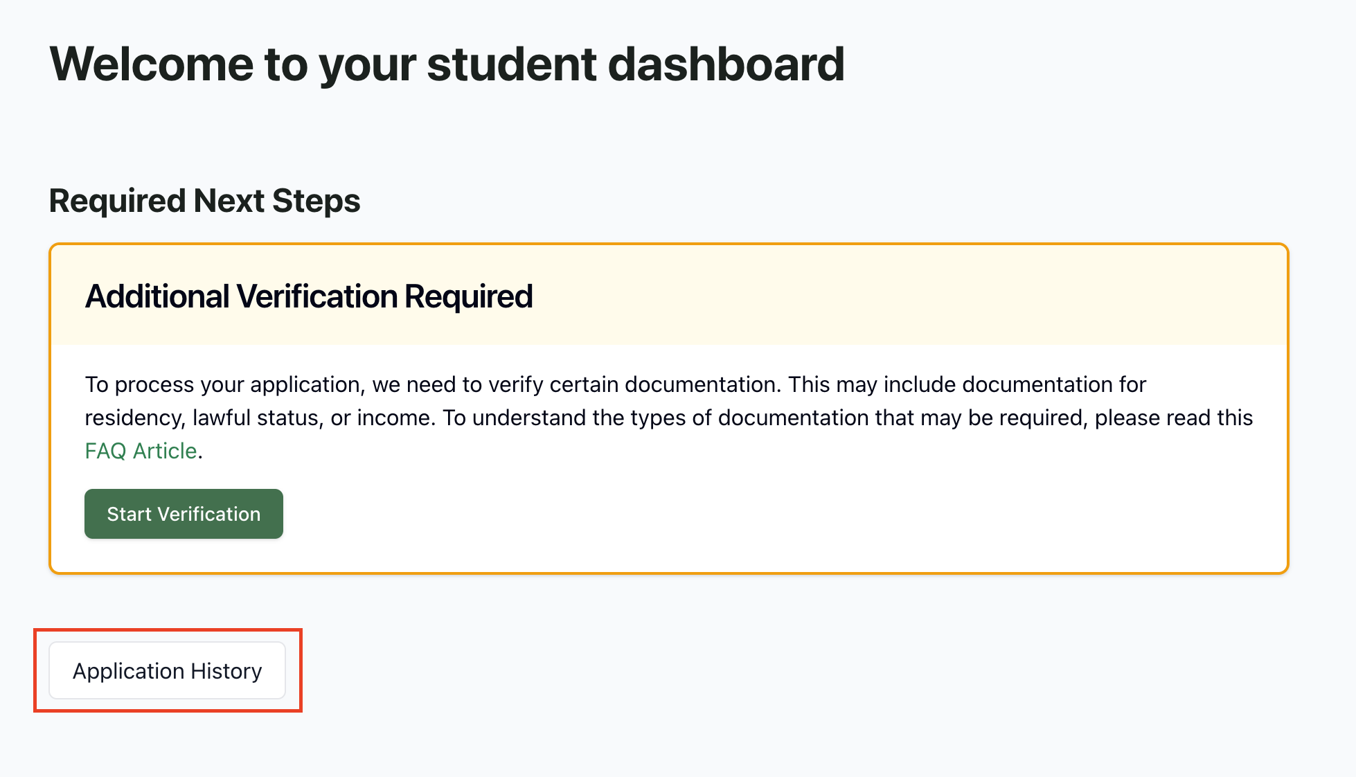 How to Edit Application from the Application History – Odyssey