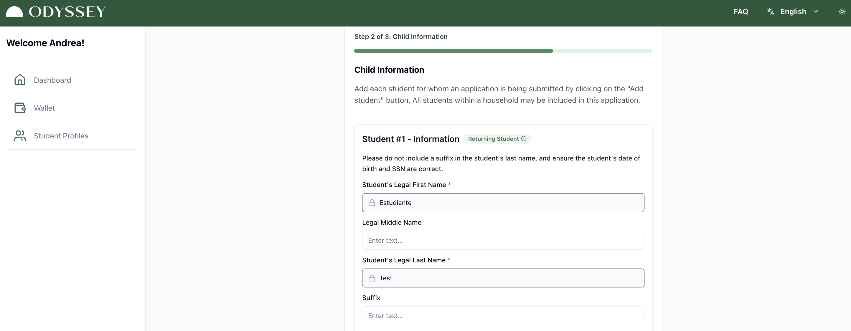 Returning Students: How to Complete the 26-27 Program Application – Odyssey