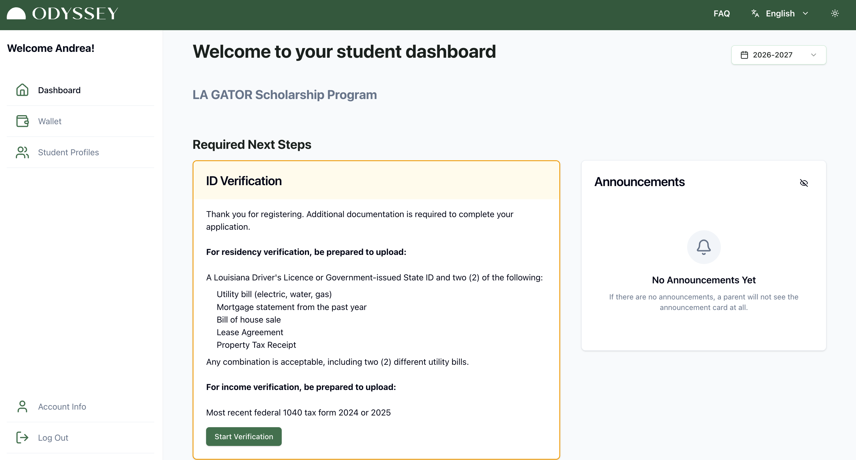New Students: How to Complete the 26-27 Program Application – Odyssey