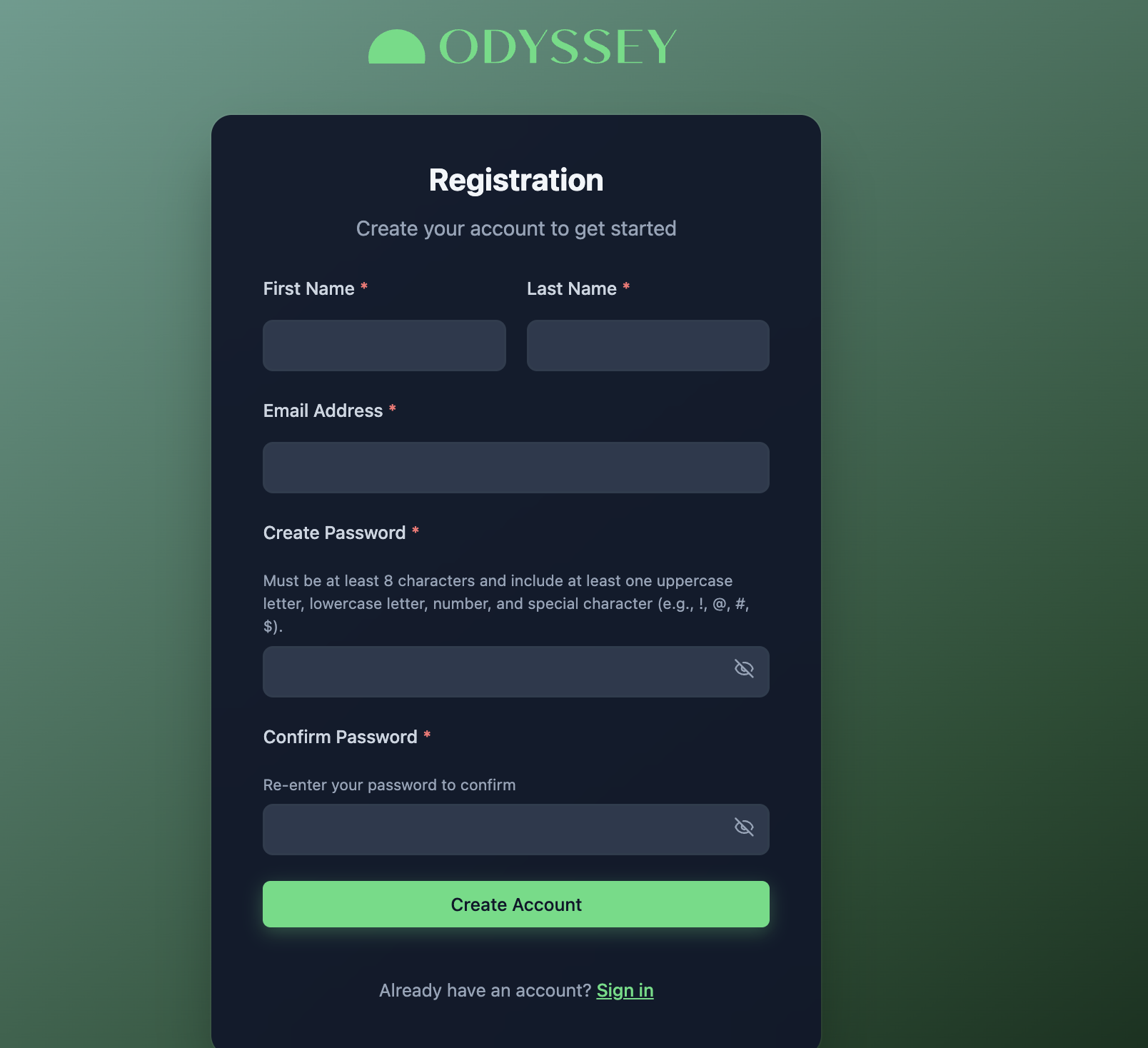 New Students: How to Complete the 26-27 Program Application – Odyssey